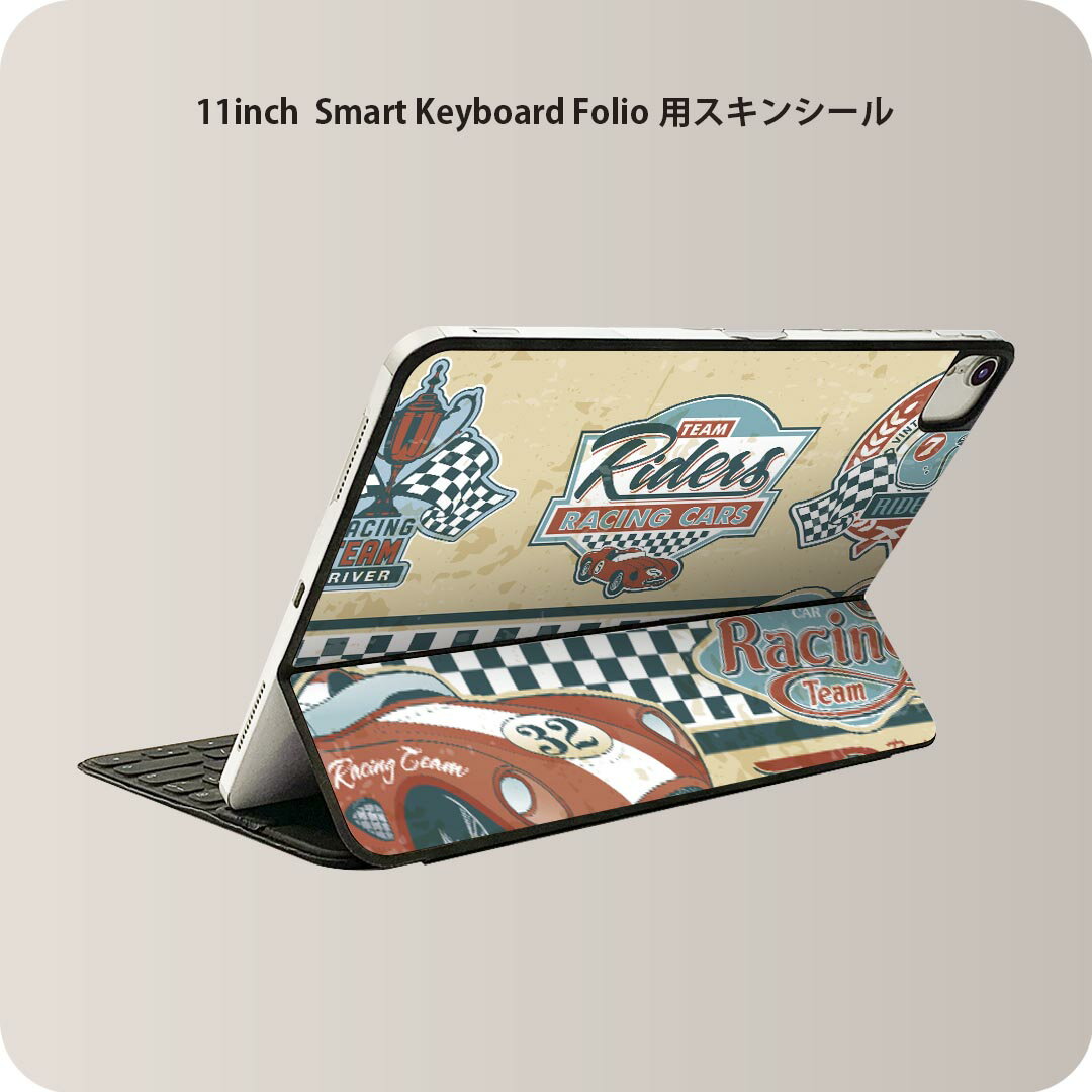 商品特徴・貼るだけでおしゃれに簡単着せ替え、iPad 11inch用 Smart Keyboard Folio 全面デザインスキンシール！・高精細プリントで写真と遜色がない仕上がり！・ちょっとしたすり傷から端末を保護！・「裸で持つ派」の人に...