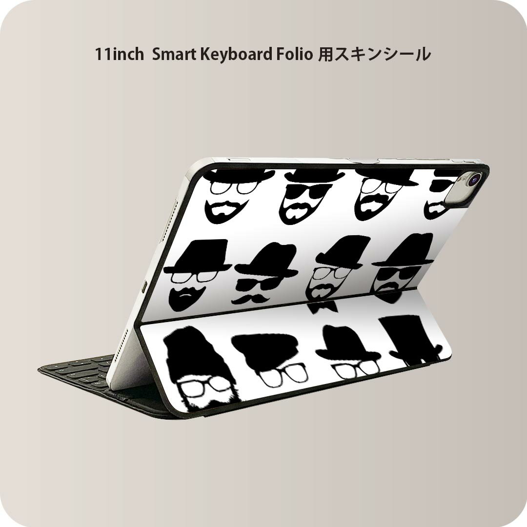 商品特徴・貼るだけでおしゃれに簡単着せ替え、iPad 11inch用 Smart Keyboard Folio 全面デザインスキンシール！・高精細プリントで写真と遜色がない仕上がり！・ちょっとしたすり傷から端末を保護！・「裸で持つ派」の人に...
