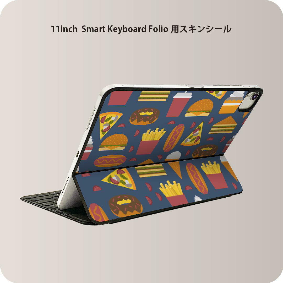 商品特徴・貼るだけでおしゃれに簡単着せ替え、iPad 11inch用 Smart Keyboard Folio 全面デザインスキンシール！・高精細プリントで写真と遜色がない仕上がり！・ちょっとしたすり傷から端末を保護！・「裸で持つ派」の人に...