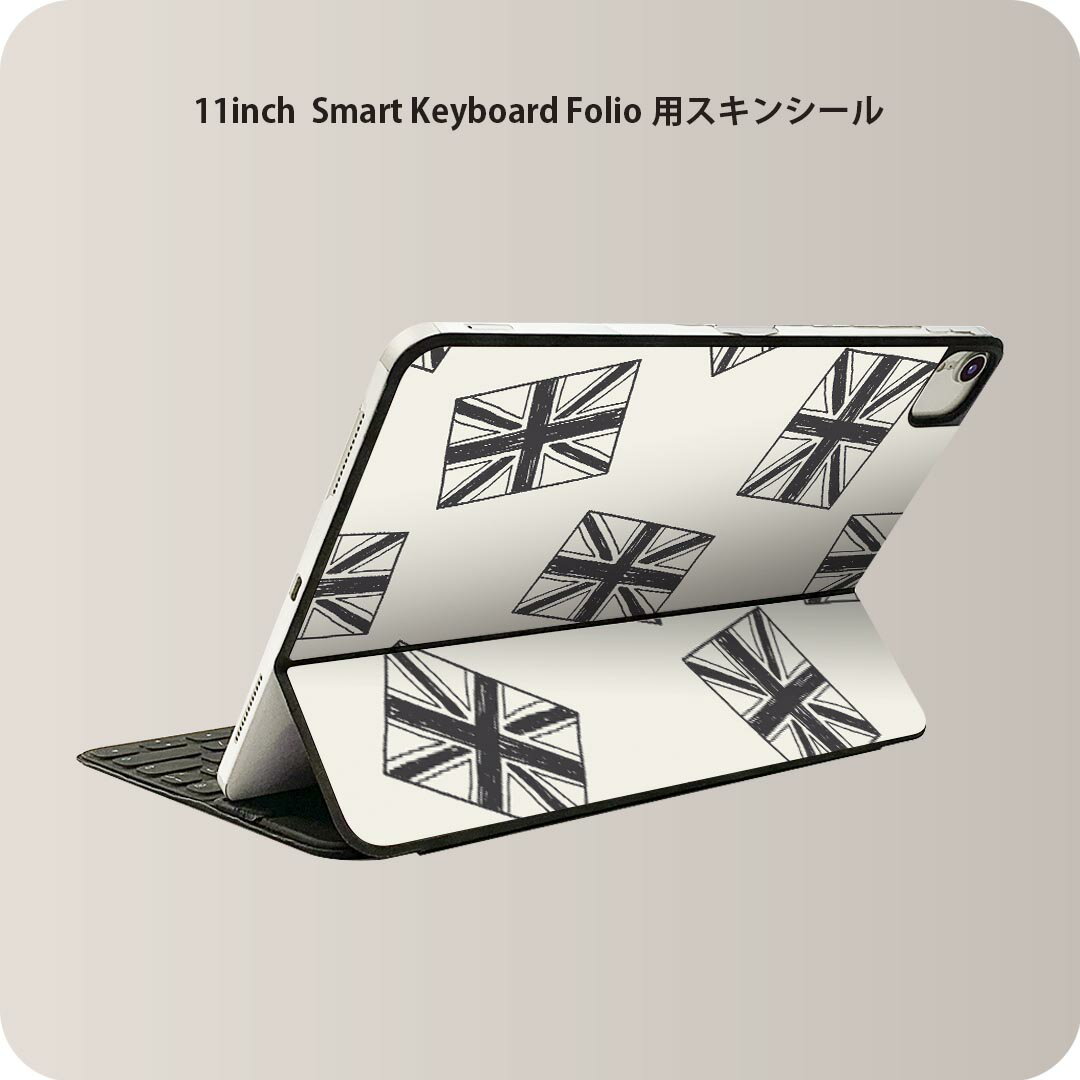 商品特徴・貼るだけでおしゃれに簡単着せ替え、iPad 11inch用 Smart Keyboard Folio 全面デザインスキンシール！・高精細プリントで写真と遜色がない仕上がり！・ちょっとしたすり傷から端末を保護！・「裸で持つ派」の人に...