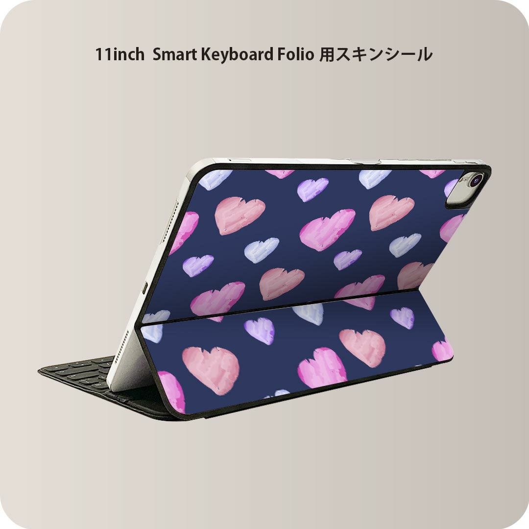 商品特徴・貼るだけでおしゃれに簡単着せ替え、iPad 11inch用 Smart Keyboard Folio 全面デザインスキンシール！・高精細プリントで写真と遜色がない仕上がり！・ちょっとしたすり傷から端末を保護！・「裸で持つ派」の人に...