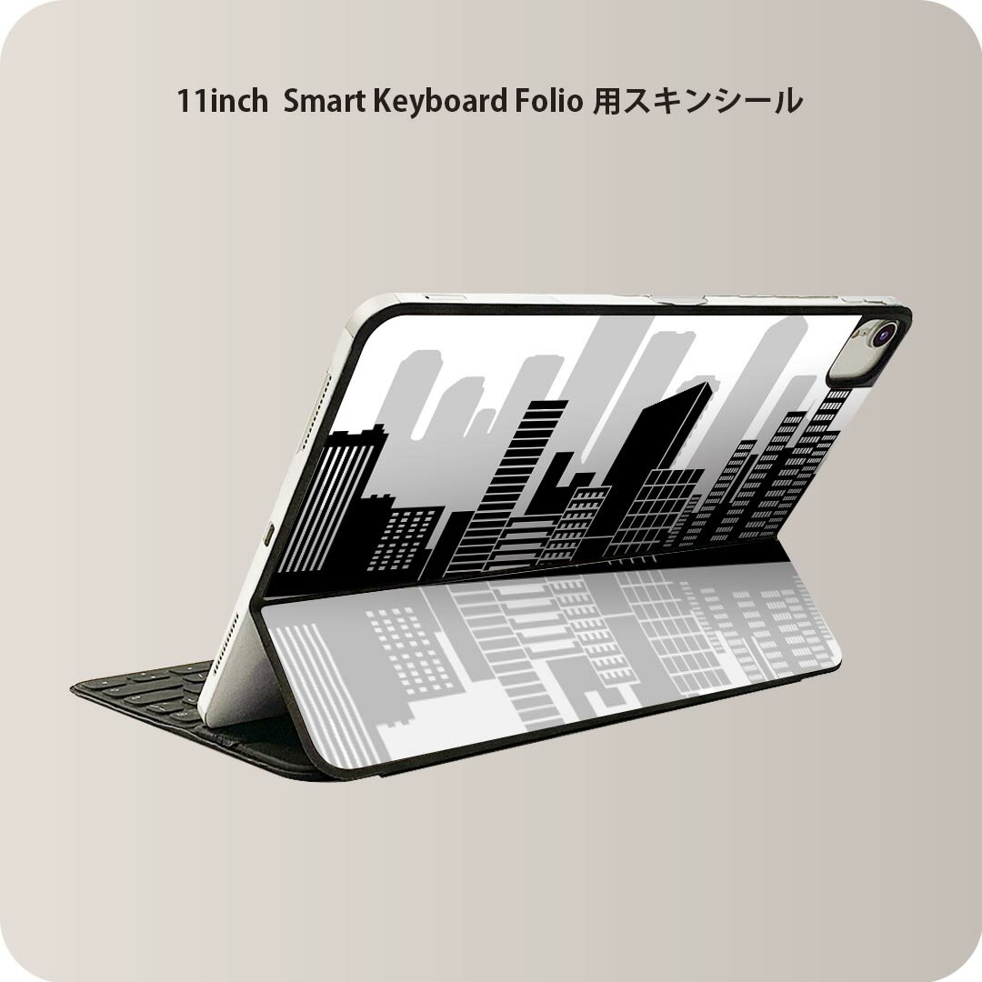 商品特徴・貼るだけでおしゃれに簡単着せ替え、iPad 11inch用 Smart Keyboard Folio 全面デザインスキンシール！・高精細プリントで写真と遜色がない仕上がり！・ちょっとしたすり傷から端末を保護！・「裸で持つ派」の人に...