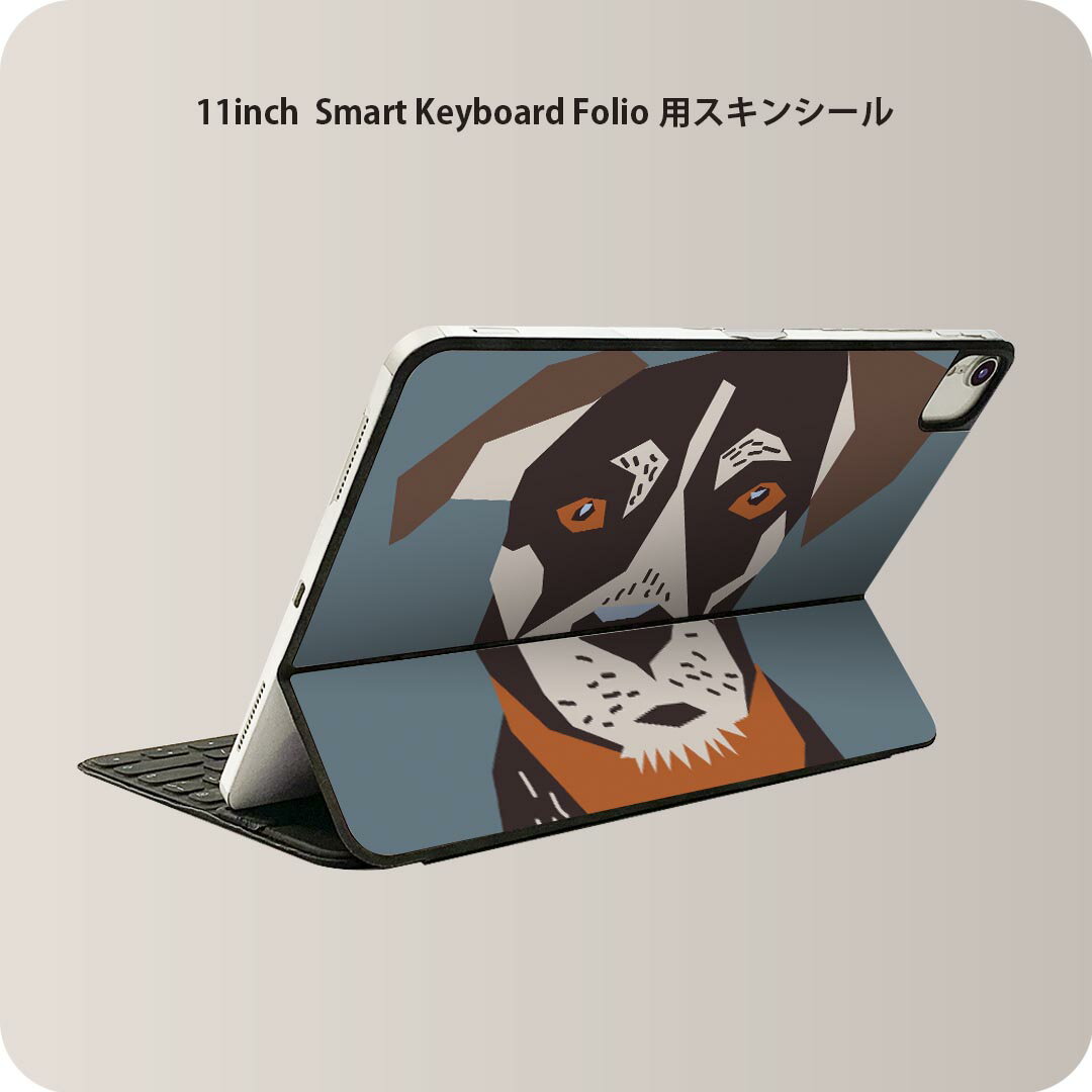 商品特徴・貼るだけでおしゃれに簡単着せ替え、iPad 11inch用 Smart Keyboard Folio 全面デザインスキンシール！・高精細プリントで写真と遜色がない仕上がり！・ちょっとしたすり傷から端末を保護！・「裸で持つ派」の人に...