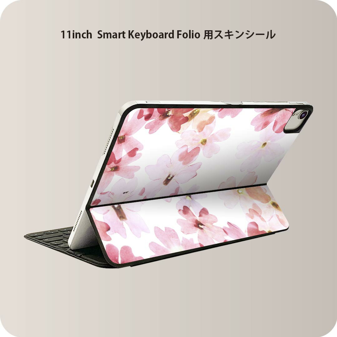 商品特徴・貼るだけでおしゃれに簡単着せ替え、iPad 11inch用 Smart Keyboard Folio 全面デザインスキンシール！・高精細プリントで写真と遜色がない仕上がり！・ちょっとしたすり傷から端末を保護！・「裸で持つ派」の人に...