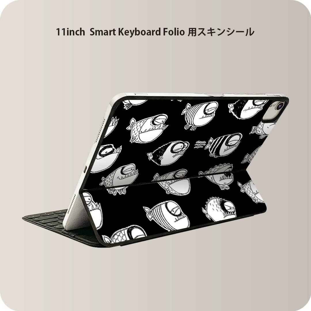 商品特徴・貼るだけでおしゃれに簡単着せ替え、iPad 11inch用 Smart Keyboard Folio 全面デザインスキンシール！・高精細プリントで写真と遜色がない仕上がり！・ちょっとしたすり傷から端末を保護！・「裸で持つ派」の人に...
