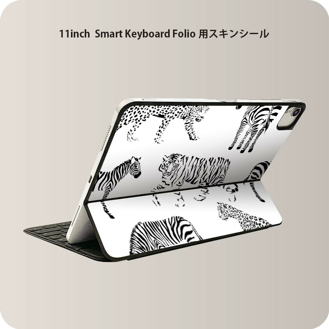 商品特徴・貼るだけでおしゃれに簡単着せ替え、iPad 11inch用 Smart Keyboard Folio 全面デザインスキンシール！・高精細プリントで写真と遜色がない仕上がり！・ちょっとしたすり傷から端末を保護！・「裸で持つ派」の人に...