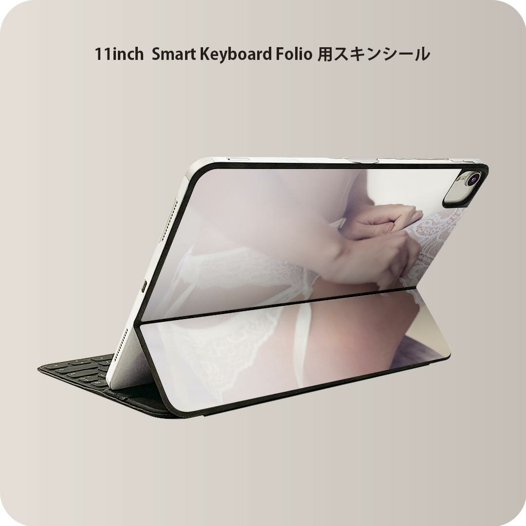 商品特徴・貼るだけでおしゃれに簡単着せ替え、iPad 11inch用 Smart Keyboard Folio 全面デザインスキンシール！・高精細プリントで写真と遜色がない仕上がり！・ちょっとしたすり傷から端末を保護！・「裸で持つ派」の人に...