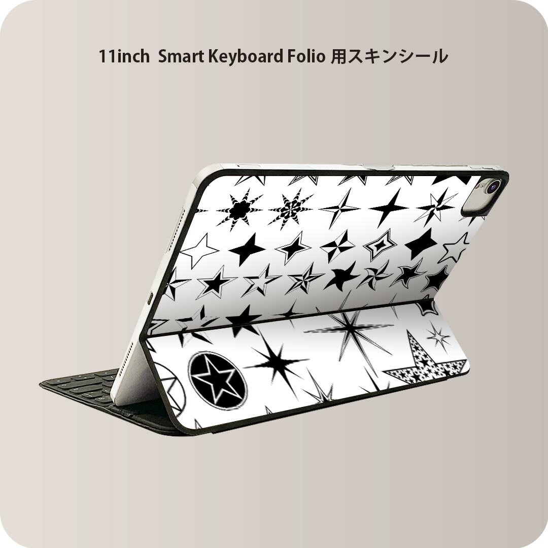商品特徴・貼るだけでおしゃれに簡単着せ替え、iPad 11inch用 Smart Keyboard Folio 全面デザインスキンシール！・高精細プリントで写真と遜色がない仕上がり！・ちょっとしたすり傷から端末を保護！・「裸で持つ派」の人に...