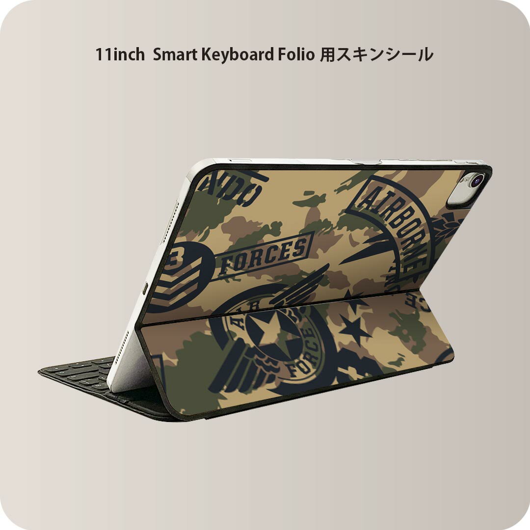商品特徴・貼るだけでおしゃれに簡単着せ替え、iPad 11inch用 Smart Keyboard Folio 全面デザインスキンシール！・高精細プリントで写真と遜色がない仕上がり！・ちょっとしたすり傷から端末を保護！・「裸で持つ派」の人に...