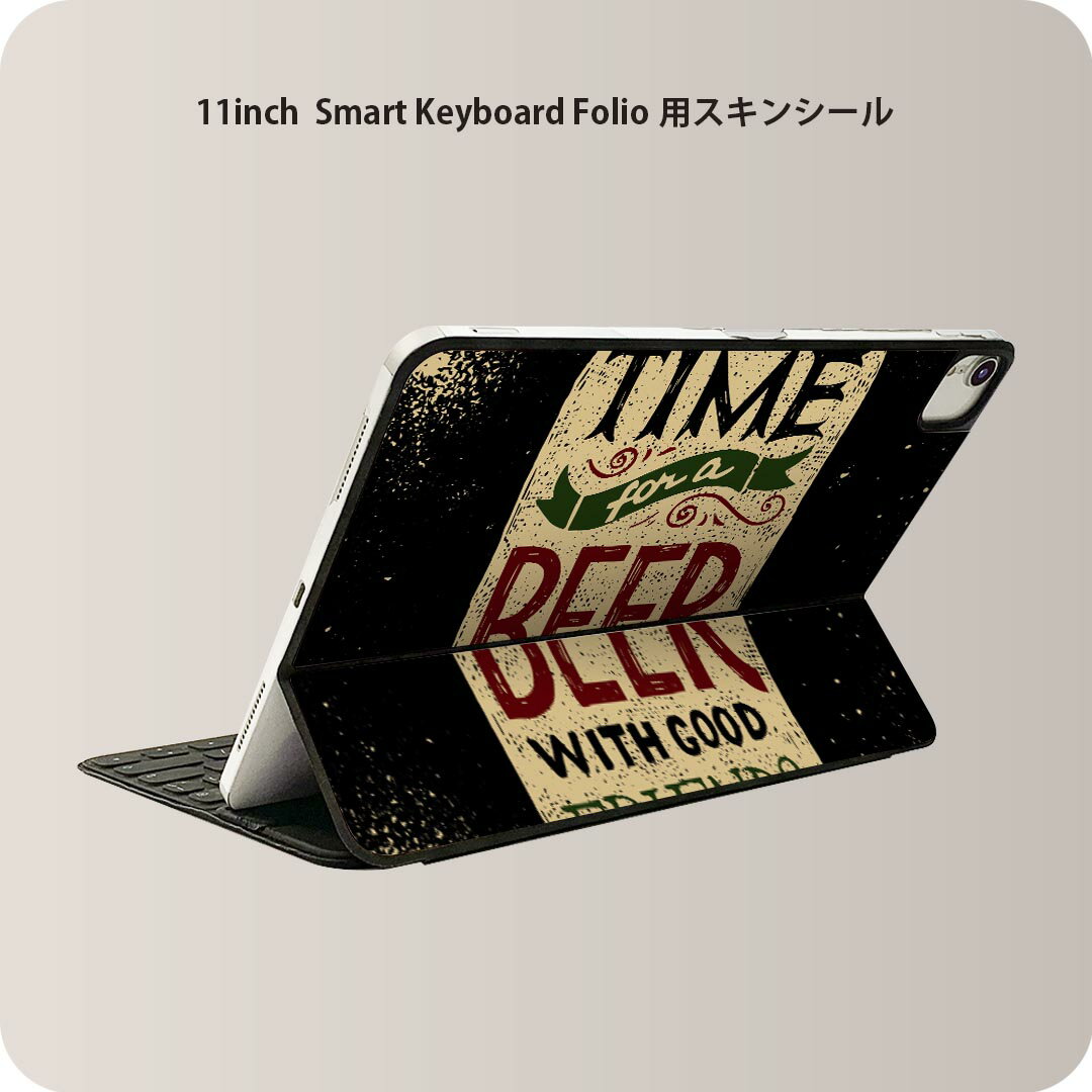 商品特徴・貼るだけでおしゃれに簡単着せ替え、iPad 11inch用 Smart Keyboard Folio 全面デザインスキンシール！・高精細プリントで写真と遜色がない仕上がり！・ちょっとしたすり傷から端末を保護！・「裸で持つ派」の人に...