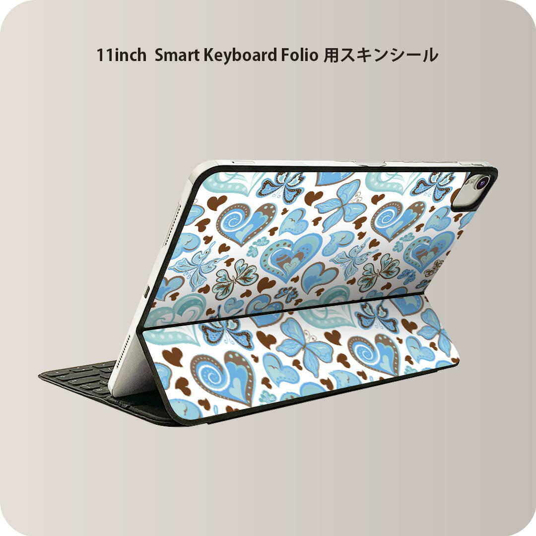 商品特徴・貼るだけでおしゃれに簡単着せ替え、iPad 11inch用 Smart Keyboard Folio 全面デザインスキンシール！・高精細プリントで写真と遜色がない仕上がり！・ちょっとしたすり傷から端末を保護！・「裸で持つ派」の人に...