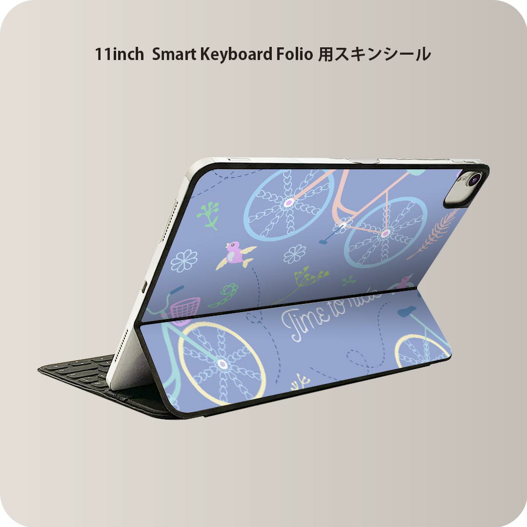 商品特徴・貼るだけでおしゃれに簡単着せ替え、iPad 11inch用 Smart Keyboard Folio 全面デザインスキンシール！・高精細プリントで写真と遜色がない仕上がり！・ちょっとしたすり傷から端末を保護！・「裸で持つ派」の人に...