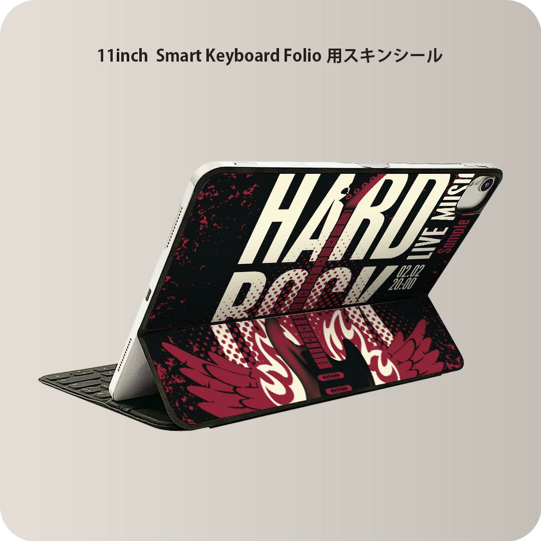 商品特徴・貼るだけでおしゃれに簡単着せ替え、iPad 11inch用 Smart Keyboard Folio 全面デザインスキンシール！・高精細プリントで写真と遜色がない仕上がり！・ちょっとしたすり傷から端末を保護！・「裸で持つ派」の人に...