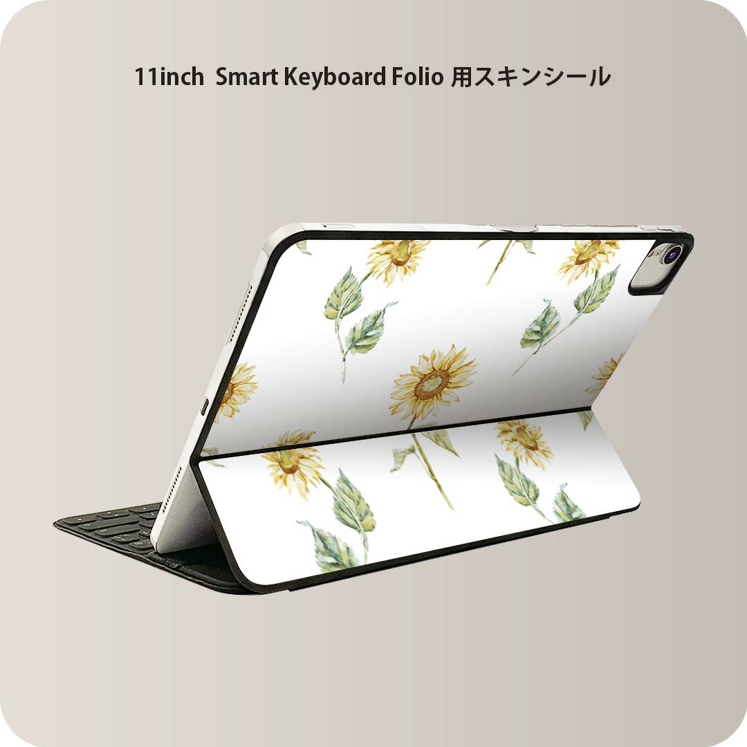 商品特徴・貼るだけでおしゃれに簡単着せ替え、iPad 11inch用 Smart Keyboard Folio 全面デザインスキンシール！・高精細プリントで写真と遜色がない仕上がり！・ちょっとしたすり傷から端末を保護！・「裸で持つ派」の人に...