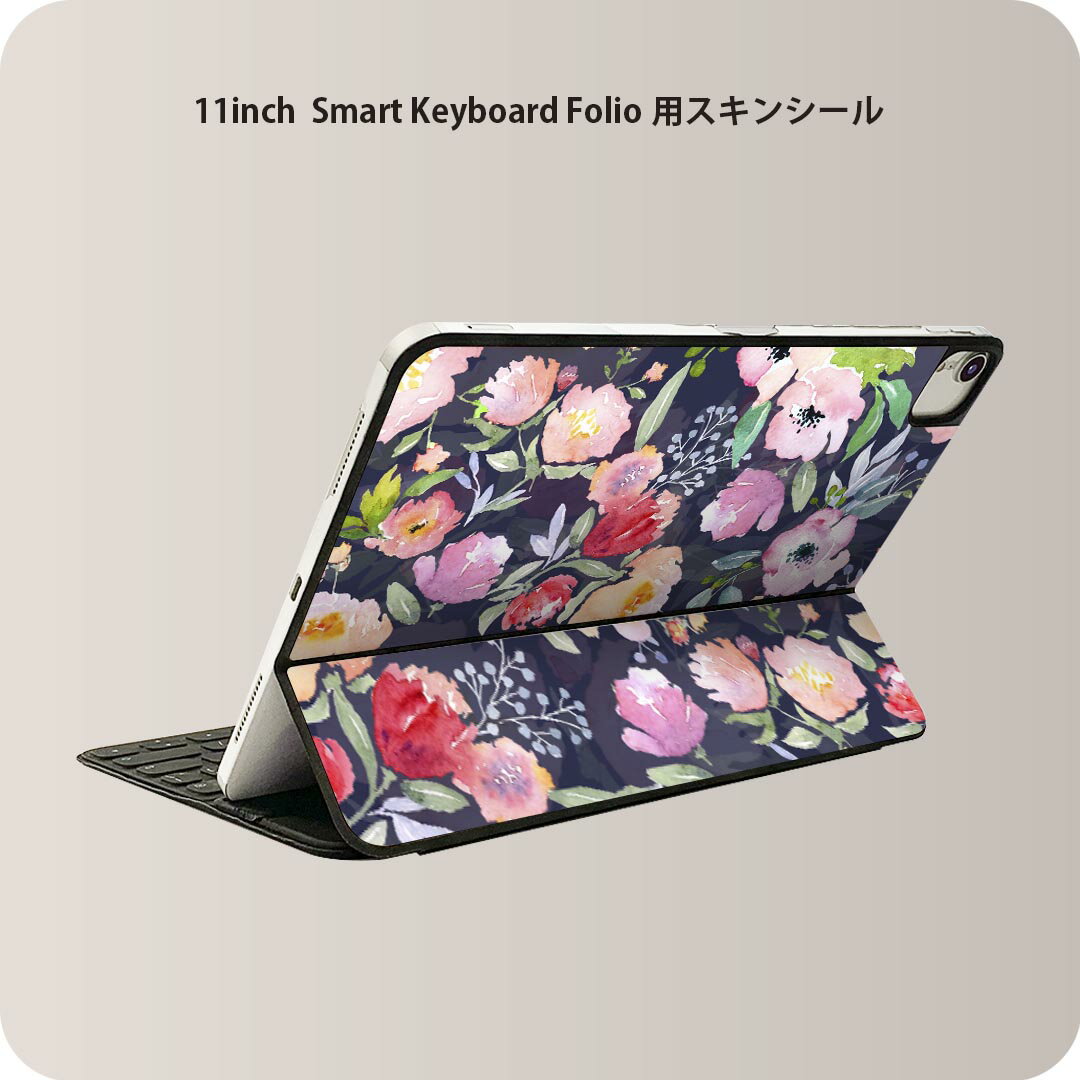 商品特徴・貼るだけでおしゃれに簡単着せ替え、iPad 11inch用 Smart Keyboard Folio 全面デザインスキンシール！・高精細プリントで写真と遜色がない仕上がり！・ちょっとしたすり傷から端末を保護！・「裸で持つ派」の人に...