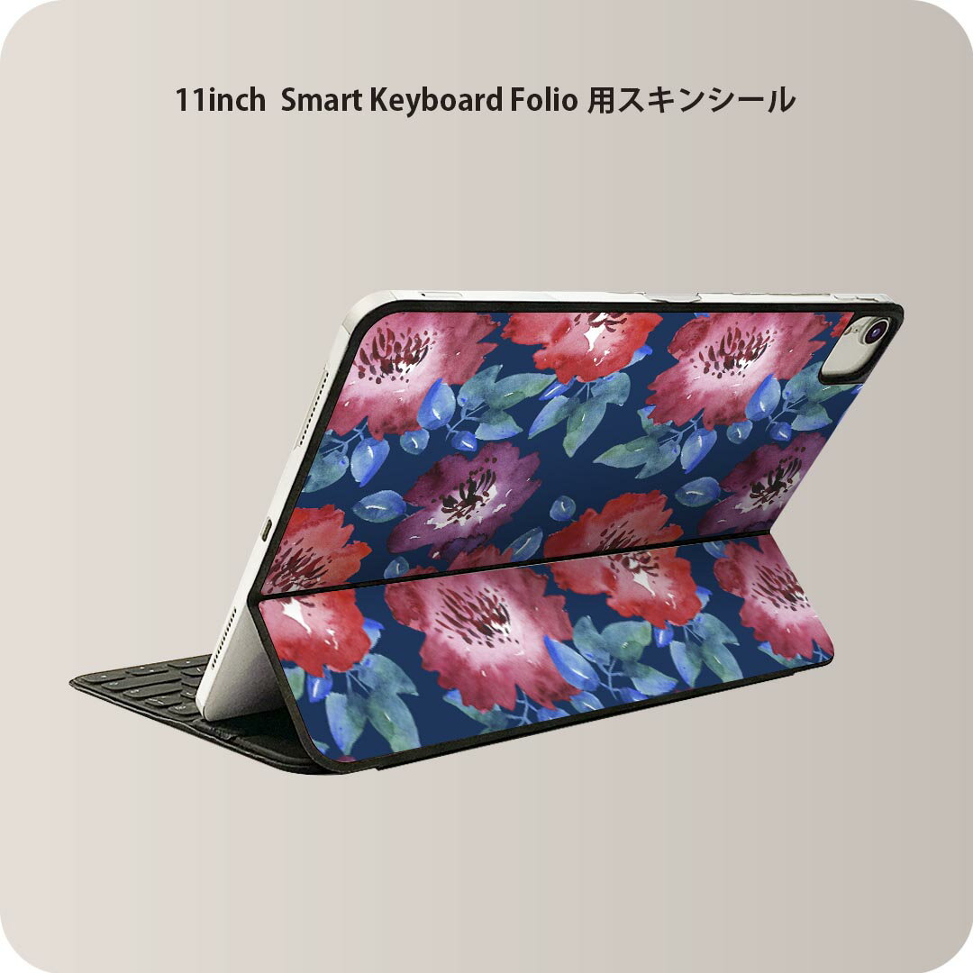 商品特徴・貼るだけでおしゃれに簡単着せ替え、iPad 11inch用 Smart Keyboard Folio 全面デザインスキンシール！・高精細プリントで写真と遜色がない仕上がり！・ちょっとしたすり傷から端末を保護！・「裸で持つ派」の人に...