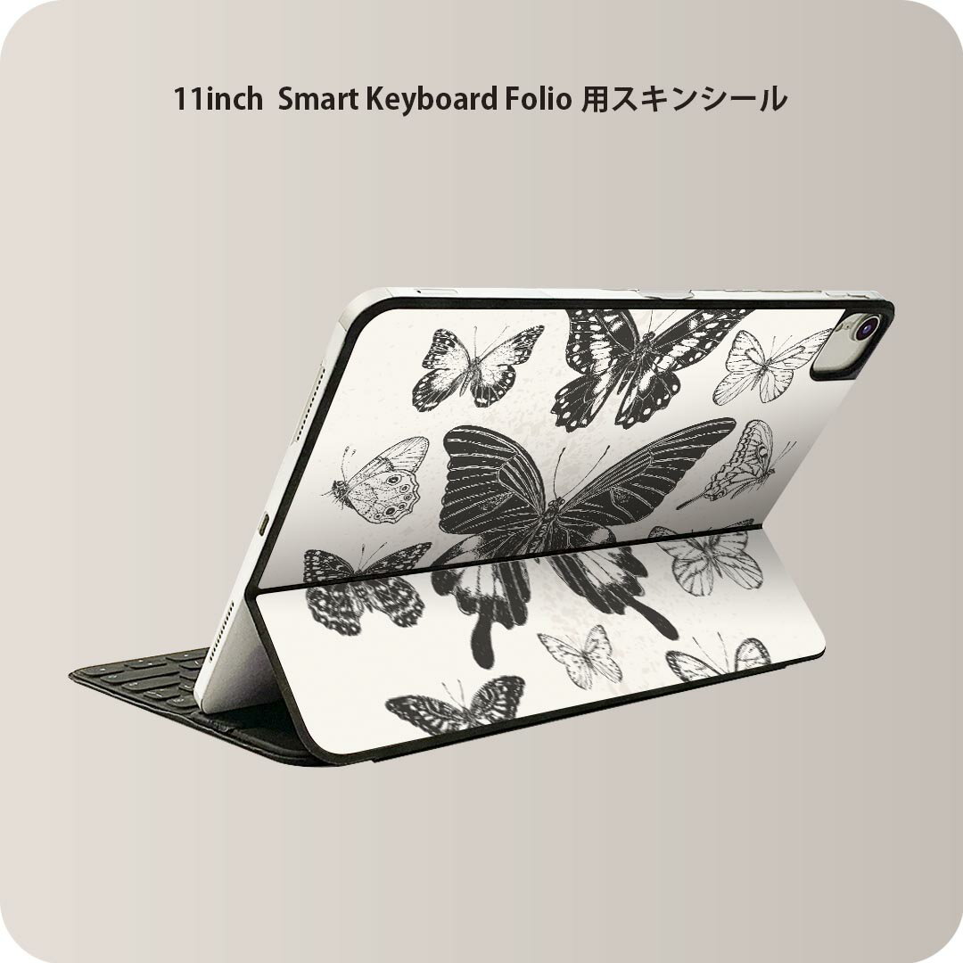 商品特徴・貼るだけでおしゃれに簡単着せ替え、iPad 11inch用 Smart Keyboard Folio 全面デザインスキンシール！・高精細プリントで写真と遜色がない仕上がり！・ちょっとしたすり傷から端末を保護！・「裸で持つ派」の人に...