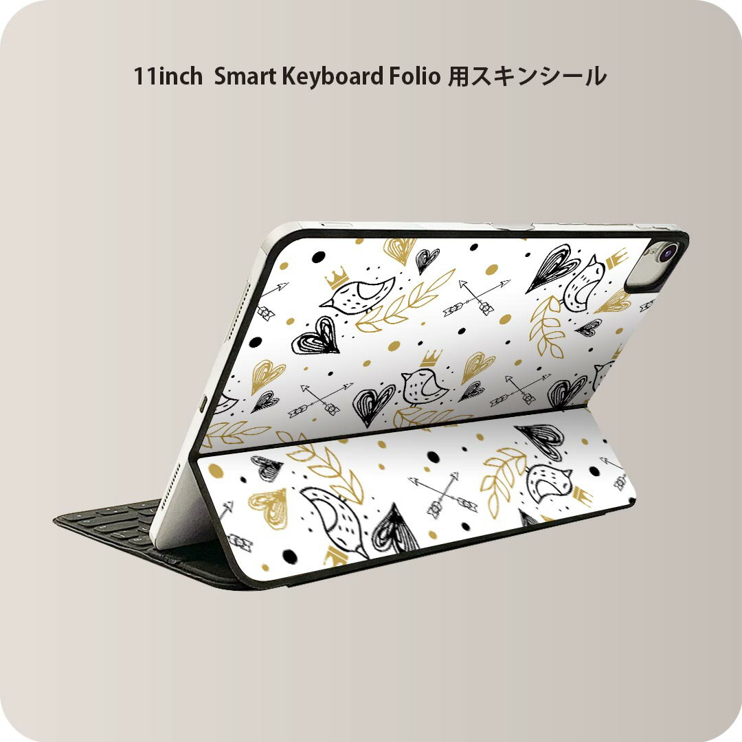 商品特徴・貼るだけでおしゃれに簡単着せ替え、iPad 11inch用 Smart Keyboard Folio 全面デザインスキンシール！・高精細プリントで写真と遜色がない仕上がり！・ちょっとしたすり傷から端末を保護！・「裸で持つ派」の人に...