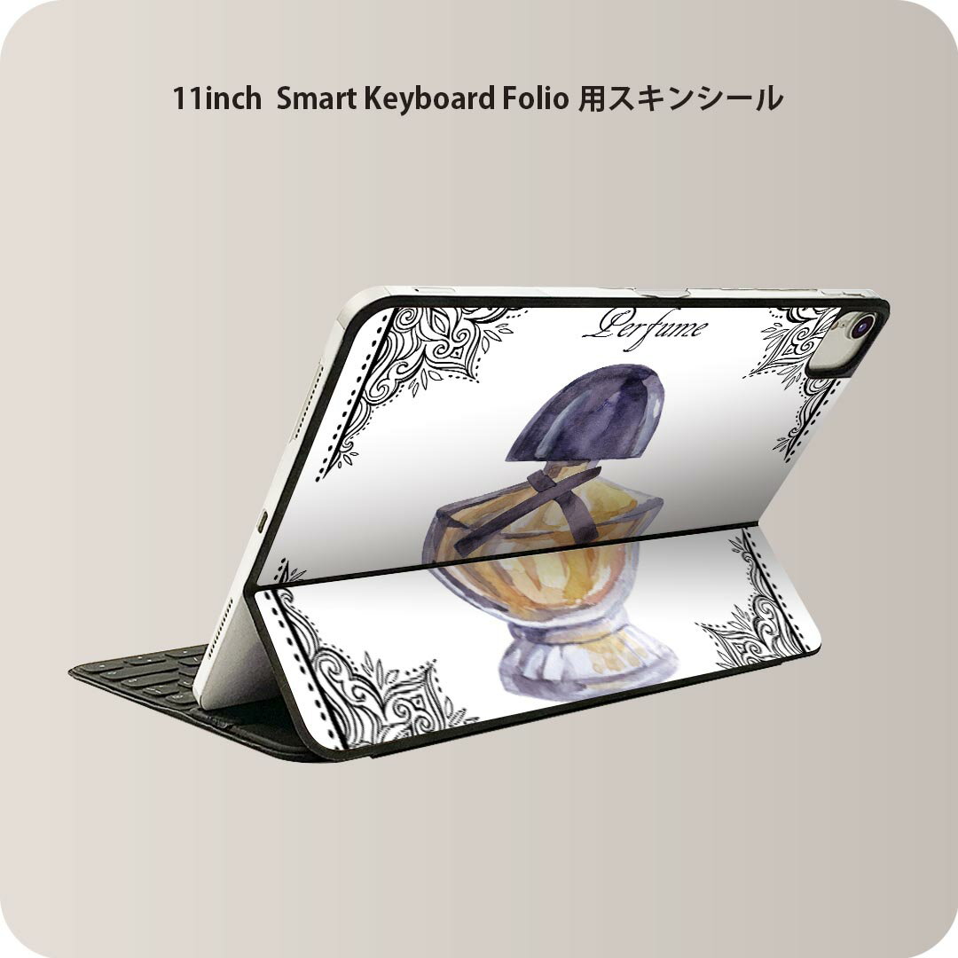 商品特徴・貼るだけでおしゃれに簡単着せ替え、iPad 11inch用 Smart Keyboard Folio 全面デザインスキンシール！・高精細プリントで写真と遜色がない仕上がり！・ちょっとしたすり傷から端末を保護！・「裸で持つ派」の人に...