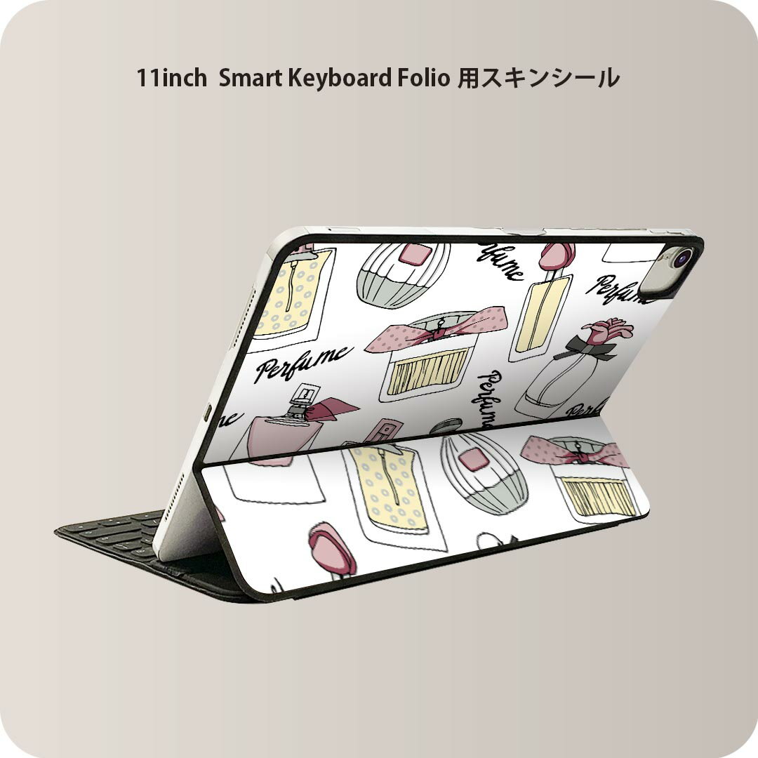 商品特徴・貼るだけでおしゃれに簡単着せ替え、iPad 11inch用 Smart Keyboard Folio 全面デザインスキンシール！・高精細プリントで写真と遜色がない仕上がり！・ちょっとしたすり傷から端末を保護！・「裸で持つ派」の人に...