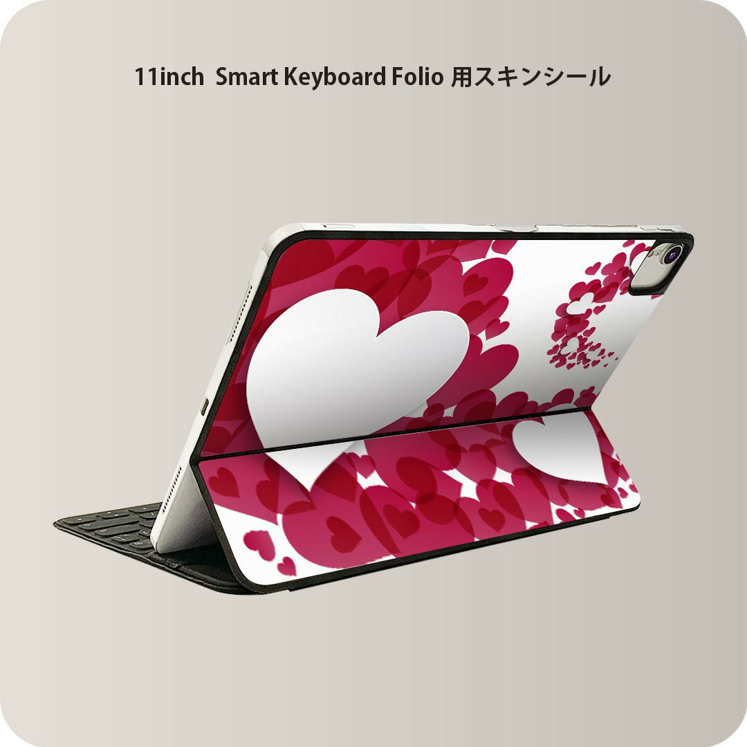 商品特徴・貼るだけでおしゃれに簡単着せ替え、iPad 11inch用 Smart Keyboard Folio 全面デザインスキンシール！・高精細プリントで写真と遜色がない仕上がり！・ちょっとしたすり傷から端末を保護！・「裸で持つ派」の人に...