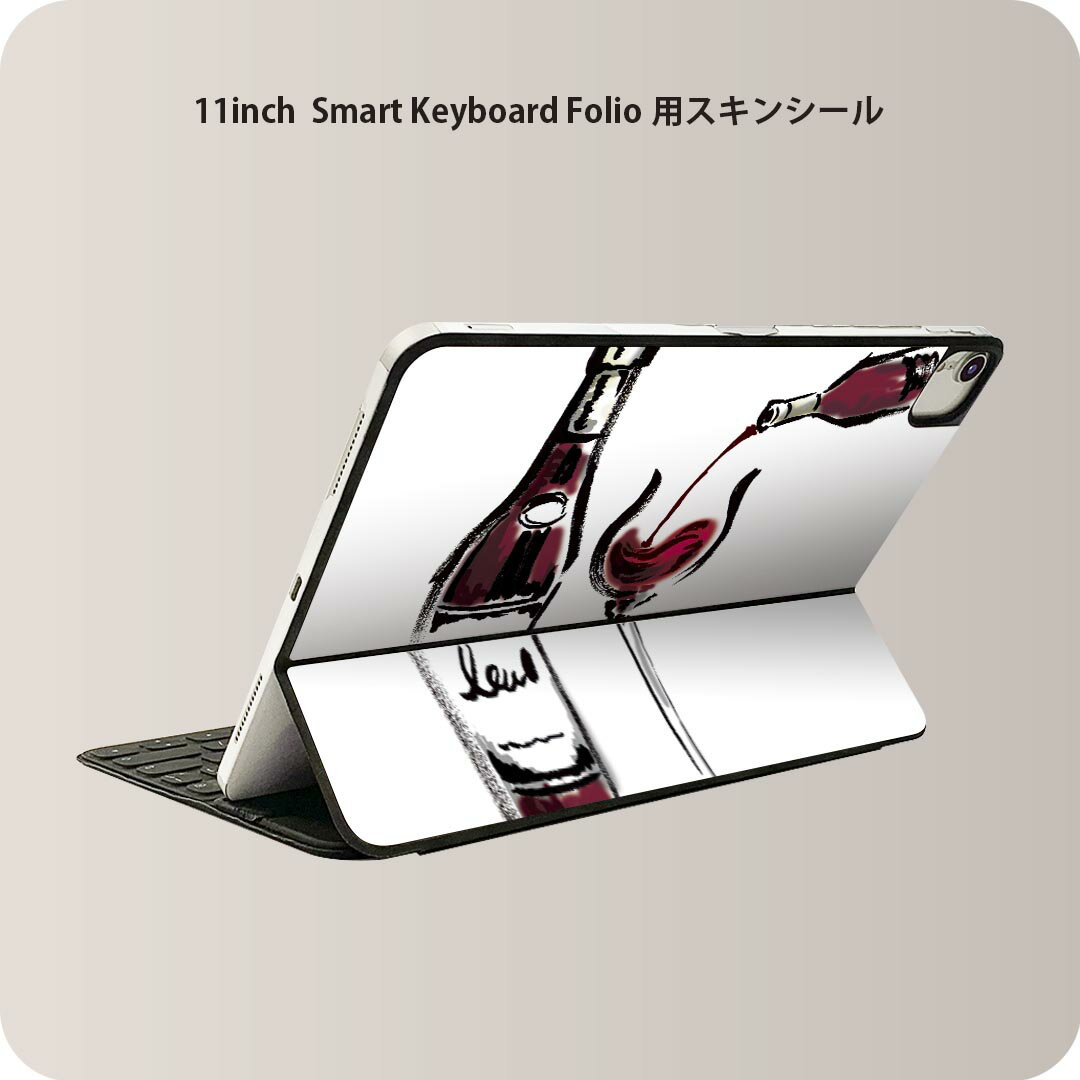 商品特徴・貼るだけでおしゃれに簡単着せ替え、iPad 11inch用 Smart Keyboard Folio 全面デザインスキンシール！・高精細プリントで写真と遜色がない仕上がり！・ちょっとしたすり傷から端末を保護！・「裸で持つ派」の人に...