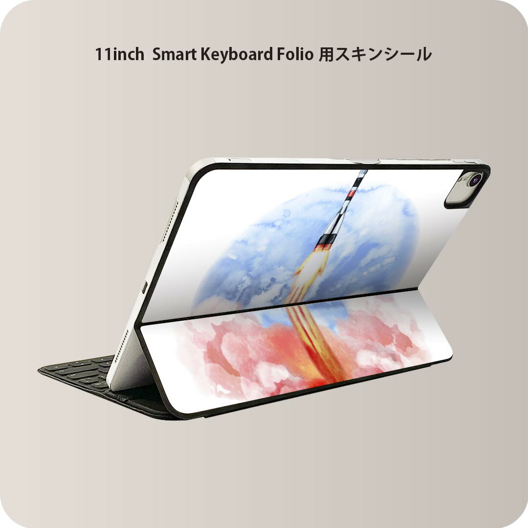 商品特徴・貼るだけでおしゃれに簡単着せ替え、iPad 11inch用 Smart Keyboard Folio 全面デザインスキンシール！・高精細プリントで写真と遜色がない仕上がり！・ちょっとしたすり傷から端末を保護！・「裸で持つ派」の人に...