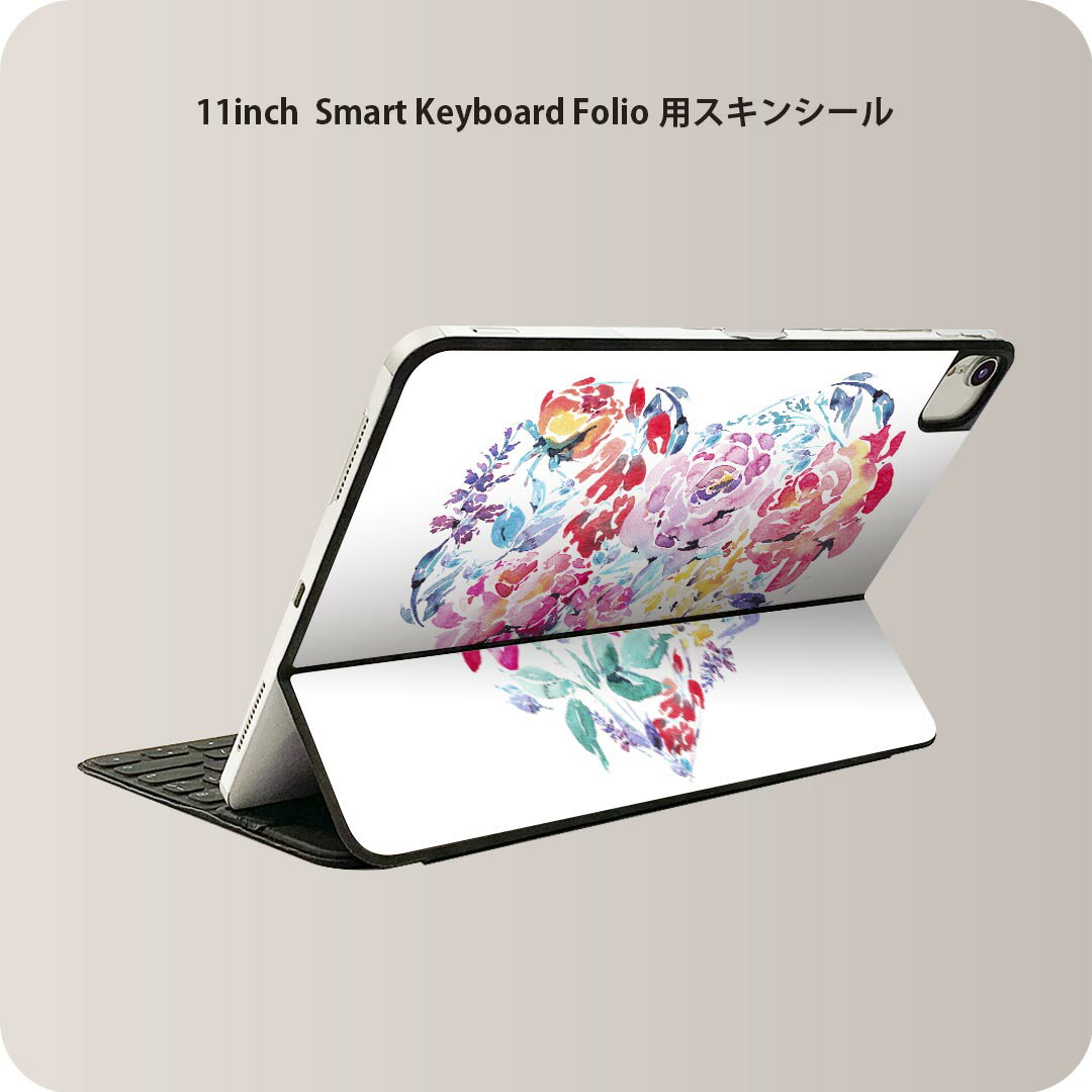 商品特徴・貼るだけでおしゃれに簡単着せ替え、iPad 11inch用 Smart Keyboard Folio 全面デザインスキンシール！・高精細プリントで写真と遜色がない仕上がり！・ちょっとしたすり傷から端末を保護！・「裸で持つ派」の人に...