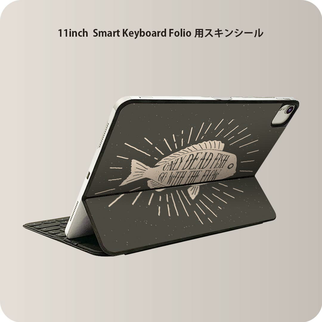 商品特徴・貼るだけでおしゃれに簡単着せ替え、iPad 11inch用 Smart Keyboard Folio 全面デザインスキンシール！・高精細プリントで写真と遜色がない仕上がり！・ちょっとしたすり傷から端末を保護！・「裸で持つ派」の人に...