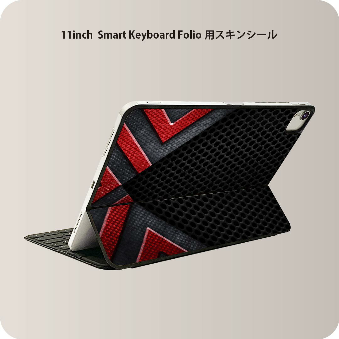 商品特徴・貼るだけでおしゃれに簡単着せ替え、iPad 11inch用 Smart Keyboard Folio 全面デザインスキンシール！・高精細プリントで写真と遜色がない仕上がり！・ちょっとしたすり傷から端末を保護！・「裸で持つ派」の人に...