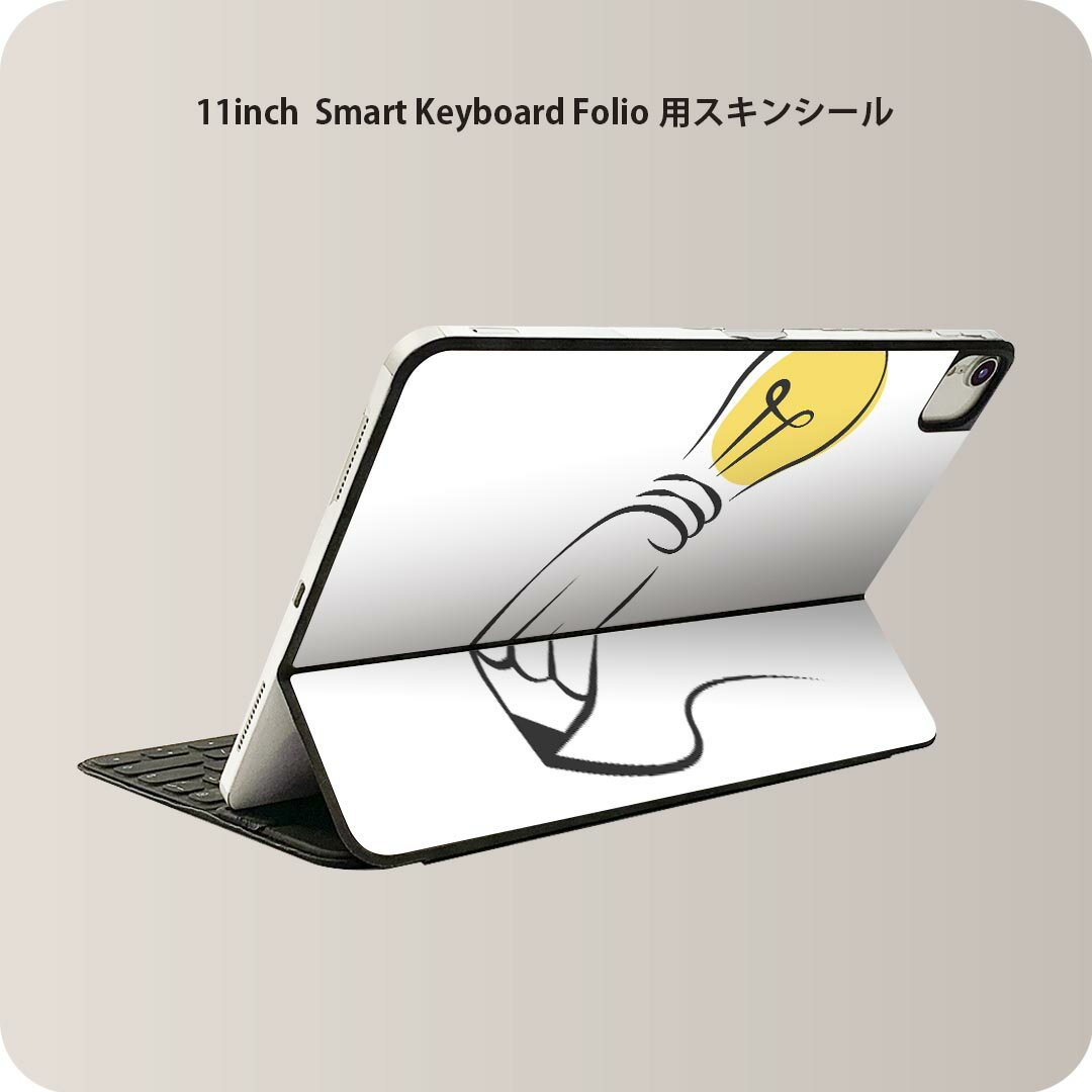 商品特徴・貼るだけでおしゃれに簡単着せ替え、iPad 11inch用 Smart Keyboard Folio 全面デザインスキンシール！・高精細プリントで写真と遜色がない仕上がり！・ちょっとしたすり傷から端末を保護！・「裸で持つ派」の人に...