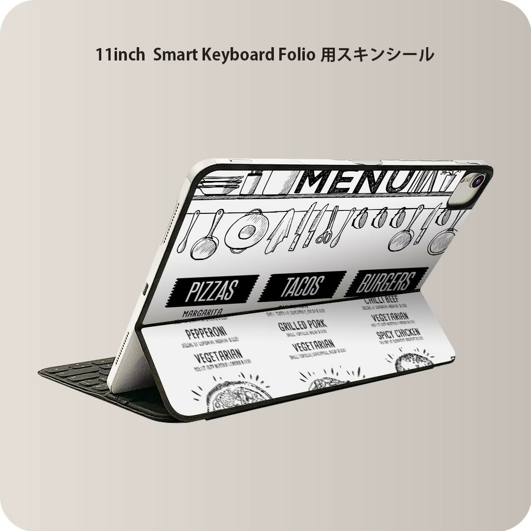 商品特徴・貼るだけでおしゃれに簡単着せ替え、iPad 11inch用 Smart Keyboard Folio 全面デザインスキンシール！・高精細プリントで写真と遜色がない仕上がり！・ちょっとしたすり傷から端末を保護！・「裸で持つ派」の人に...