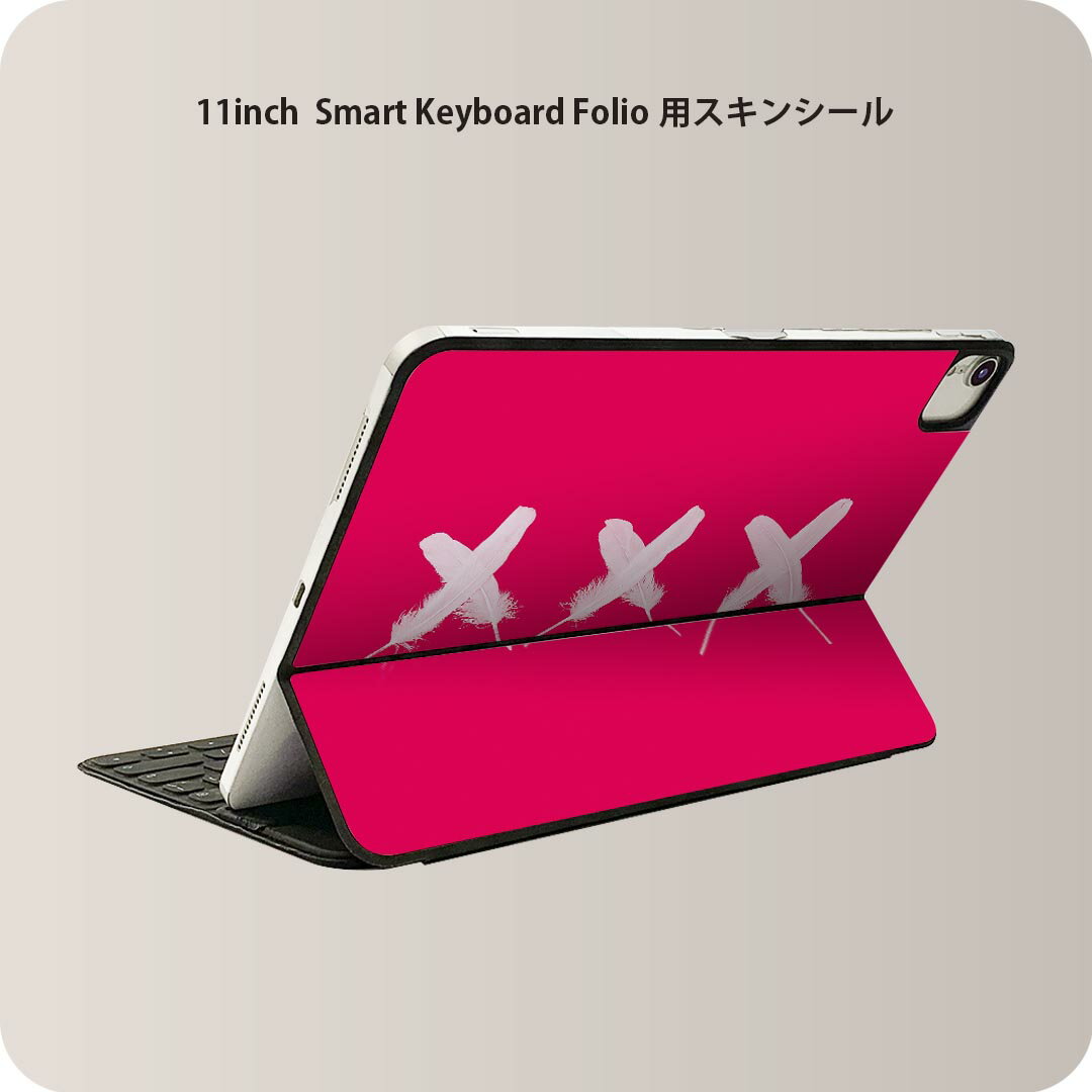 商品特徴・貼るだけでおしゃれに簡単着せ替え、iPad 11inch用 Smart Keyboard Folio 全面デザインスキンシール！・高精細プリントで写真と遜色がない仕上がり！・ちょっとしたすり傷から端末を保護！・「裸で持つ派」の人に...