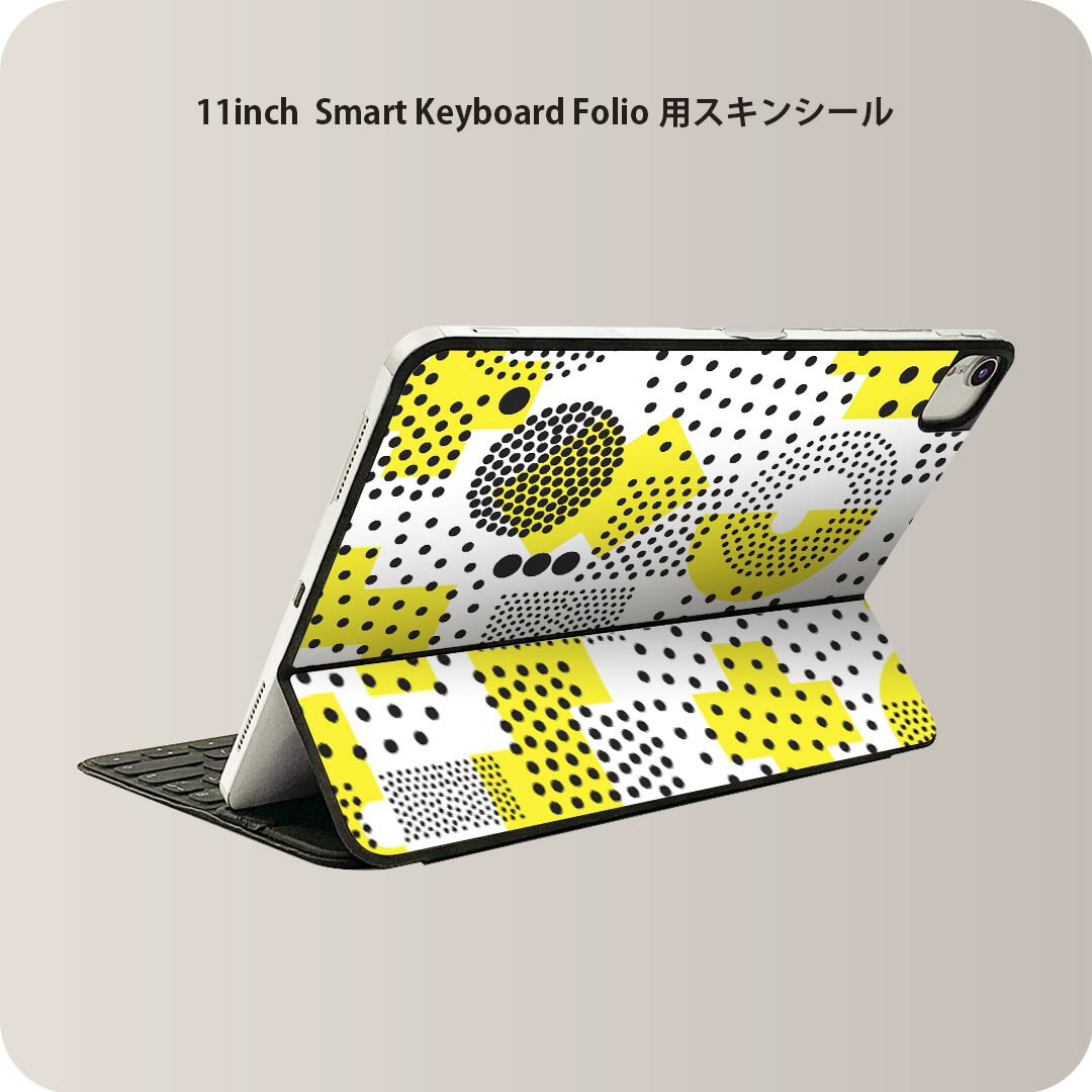 商品特徴・貼るだけでおしゃれに簡単着せ替え、iPad 11inch用 Smart Keyboard Folio 全面デザインスキンシール！・高精細プリントで写真と遜色がない仕上がり！・ちょっとしたすり傷から端末を保護！・「裸で持つ派」の人に...