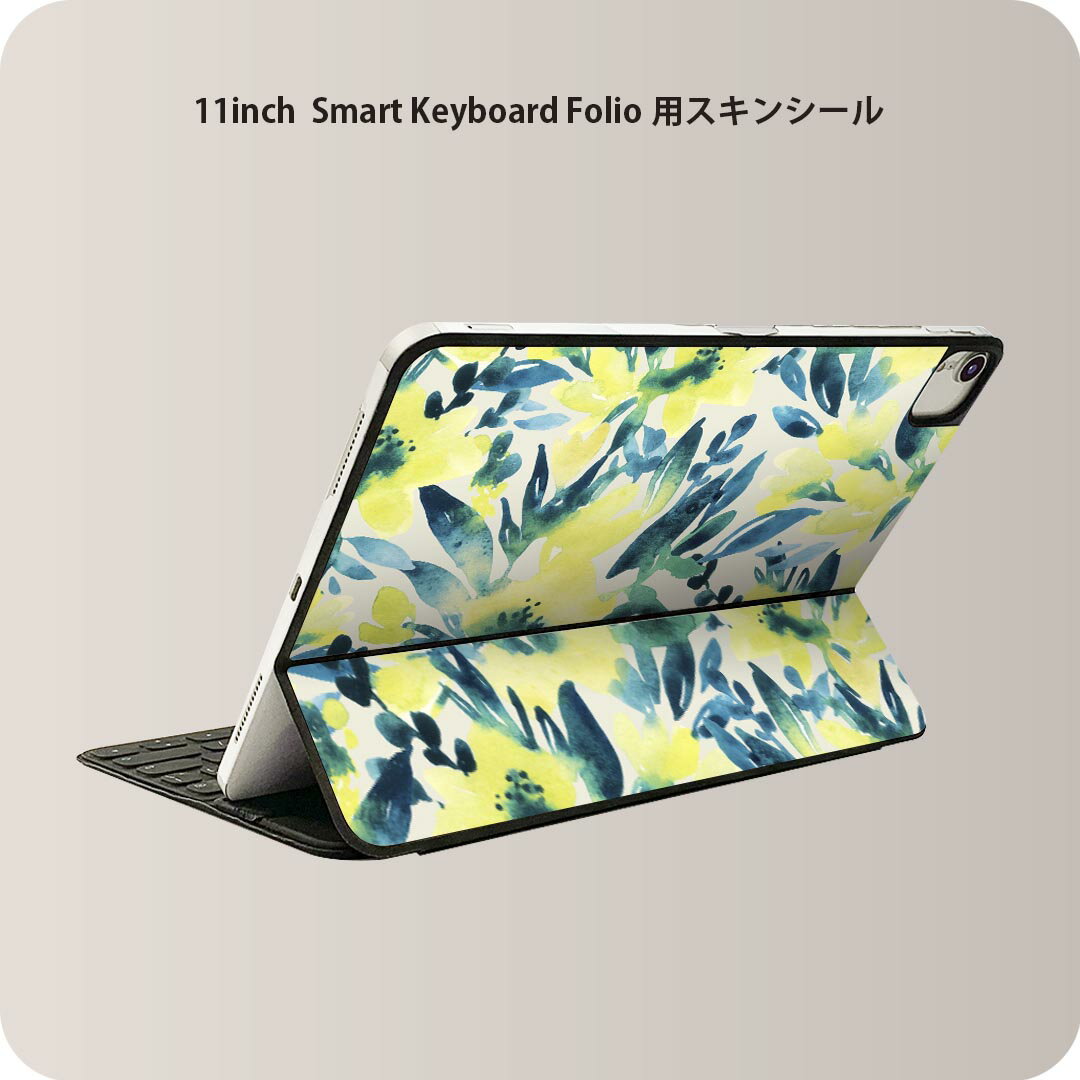 商品特徴・貼るだけでおしゃれに簡単着せ替え、iPad 11inch用 Smart Keyboard Folio 全面デザインスキンシール！・高精細プリントで写真と遜色がない仕上がり！・ちょっとしたすり傷から端末を保護！・「裸で持つ派」の人に...