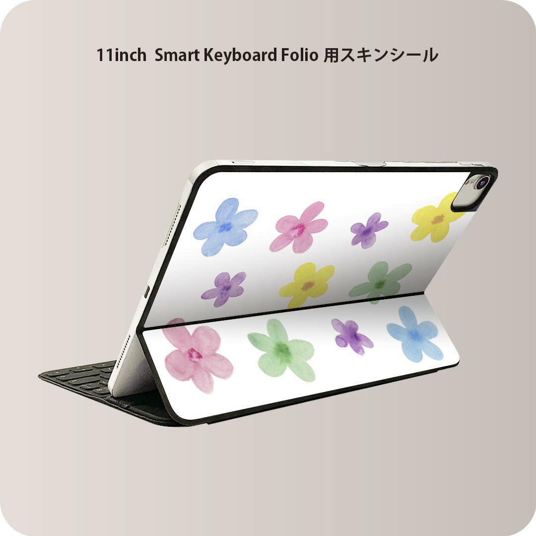 商品特徴・貼るだけでおしゃれに簡単着せ替え、iPad 11inch用 Smart Keyboard Folio 全面デザインスキンシール！・高精細プリントで写真と遜色がない仕上がり！・ちょっとしたすり傷から端末を保護！・「裸で持つ派」の人に...