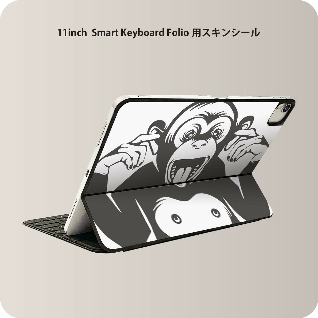 商品特徴・貼るだけでおしゃれに簡単着せ替え、iPad 11inch用 Smart Keyboard Folio 全面デザインスキンシール！・高精細プリントで写真と遜色がない仕上がり！・ちょっとしたすり傷から端末を保護！・「裸で持つ派」の人に...