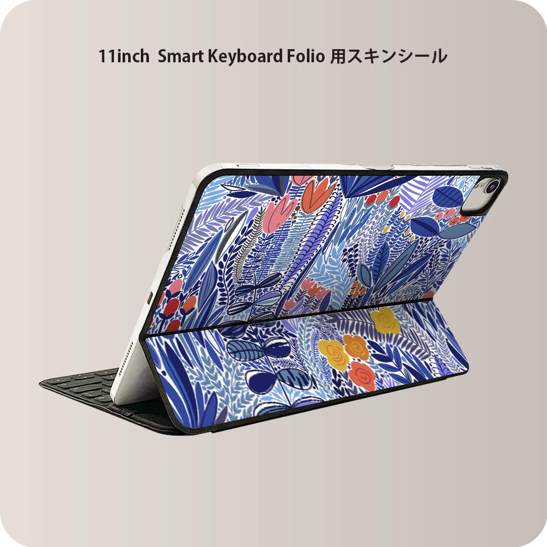 商品特徴・貼るだけでおしゃれに簡単着せ替え、iPad 11inch用 Smart Keyboard Folio 全面デザインスキンシール！・高精細プリントで写真と遜色がない仕上がり！・ちょっとしたすり傷から端末を保護！・「裸で持つ派」の人に...