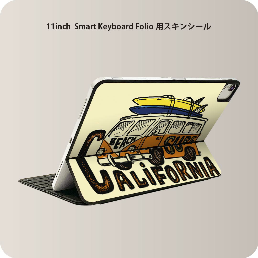 商品特徴・貼るだけでおしゃれに簡単着せ替え、iPad 11inch用 Smart Keyboard Folio 全面デザインスキンシール！・高精細プリントで写真と遜色がない仕上がり！・ちょっとしたすり傷から端末を保護！・「裸で持つ派」の人に...