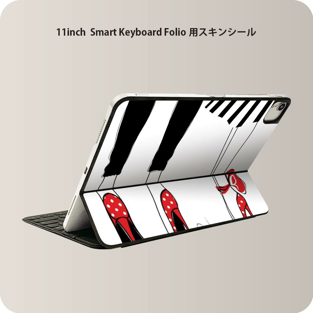 商品特徴・貼るだけでおしゃれに簡単着せ替え、iPad 11inch用 Smart Keyboard Folio 全面デザインスキンシール！・高精細プリントで写真と遜色がない仕上がり！・ちょっとしたすり傷から端末を保護！・「裸で持つ派」の人に...