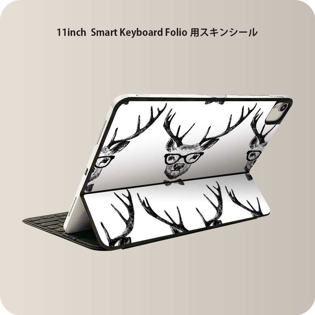 商品特徴・貼るだけでおしゃれに簡単着せ替え、iPad 11inch用 Smart Keyboard Folio 全面デザインスキンシール！・高精細プリントで写真と遜色がない仕上がり！・ちょっとしたすり傷から端末を保護！・「裸で持つ派」の人に...