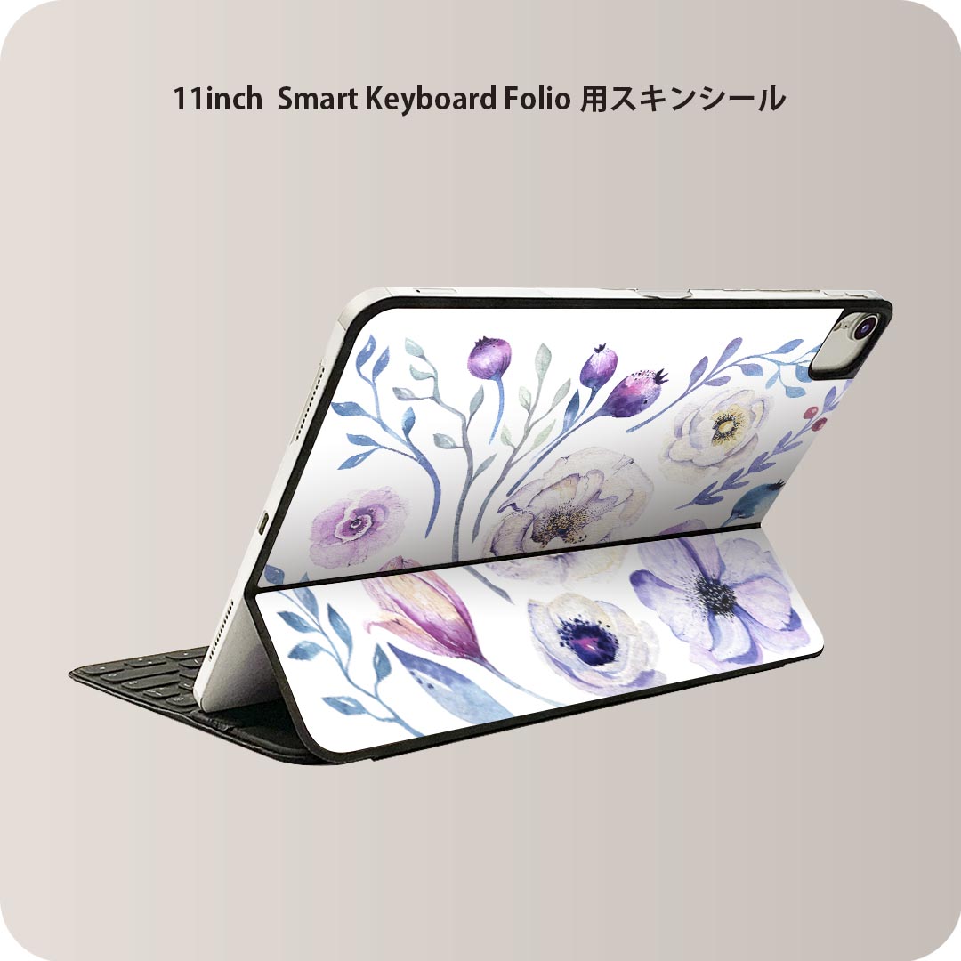 商品特徴・貼るだけでおしゃれに簡単着せ替え、iPad 11inch用 Smart Keyboard Folio 全面デザインスキンシール！・高精細プリントで写真と遜色がない仕上がり！・ちょっとしたすり傷から端末を保護！・「裸で持つ派」の人に...