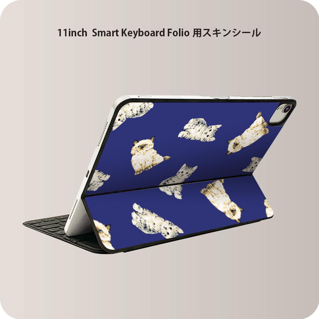 商品特徴・貼るだけでおしゃれに簡単着せ替え、iPad 11inch用 Smart Keyboard Folio 全面デザインスキンシール！・高精細プリントで写真と遜色がない仕上がり！・ちょっとしたすり傷から端末を保護！・「裸で持つ派」の人に...