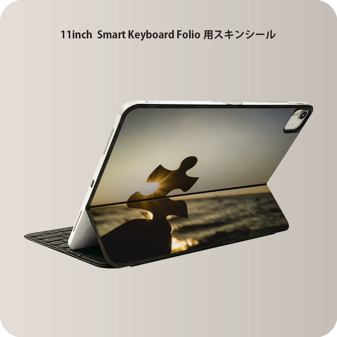 商品特徴・貼るだけでおしゃれに簡単着せ替え、iPad 11inch用 Smart Keyboard Folio 全面デザインスキンシール！・高精細プリントで写真と遜色がない仕上がり！・ちょっとしたすり傷から端末を保護！・「裸で持つ派」の人に...