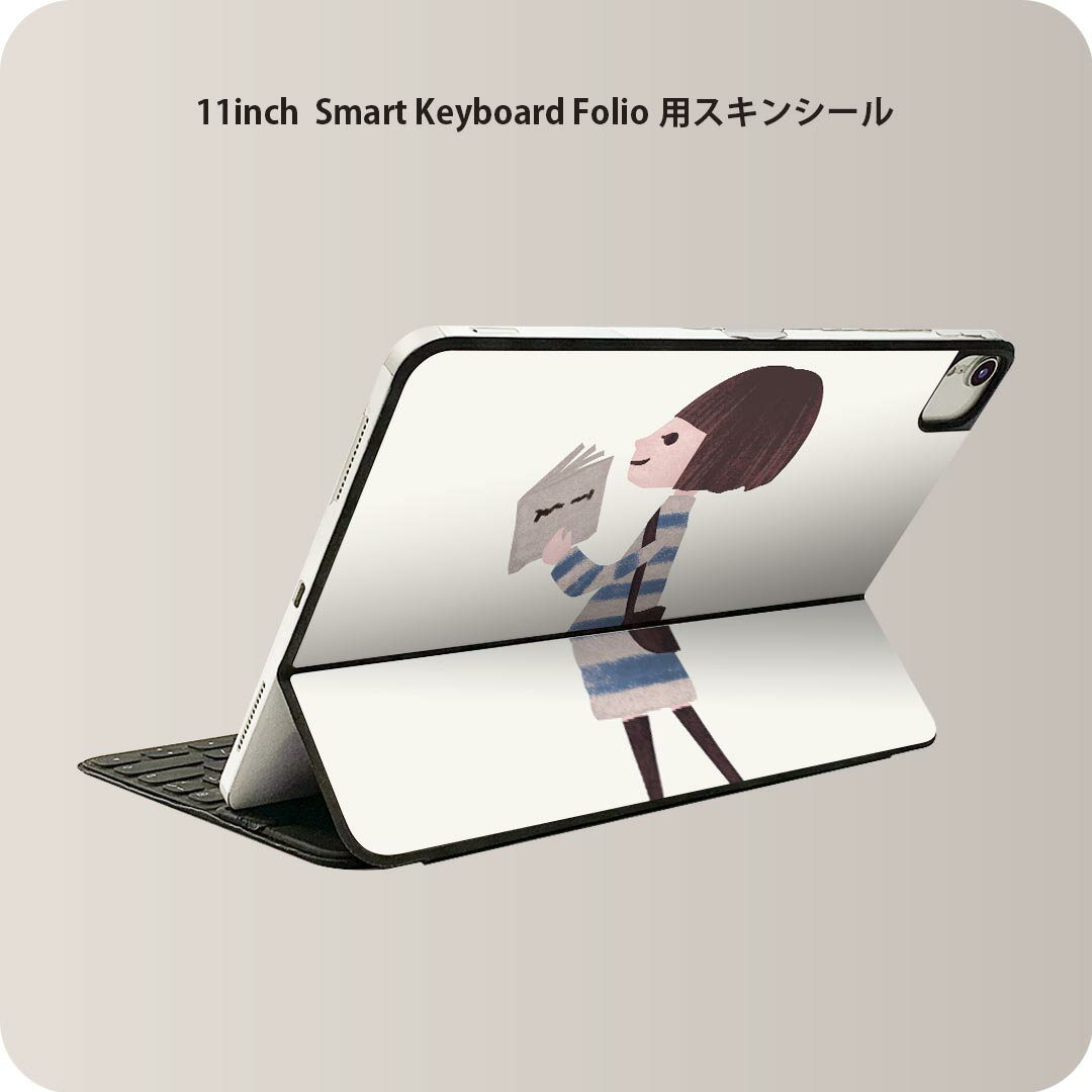 商品特徴・貼るだけでおしゃれに簡単着せ替え、iPad 11inch用 Smart Keyboard Folio 全面デザインスキンシール！・高精細プリントで写真と遜色がない仕上がり！・ちょっとしたすり傷から端末を保護！・「裸で持つ派」の人に...