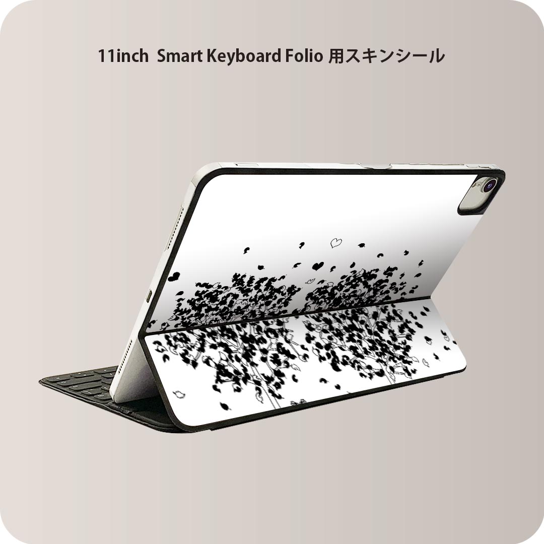 商品特徴・貼るだけでおしゃれに簡単着せ替え、iPad 11inch用 Smart Keyboard Folio 全面デザインスキンシール！・高精細プリントで写真と遜色がない仕上がり！・ちょっとしたすり傷から端末を保護！・「裸で持つ派」の人に...