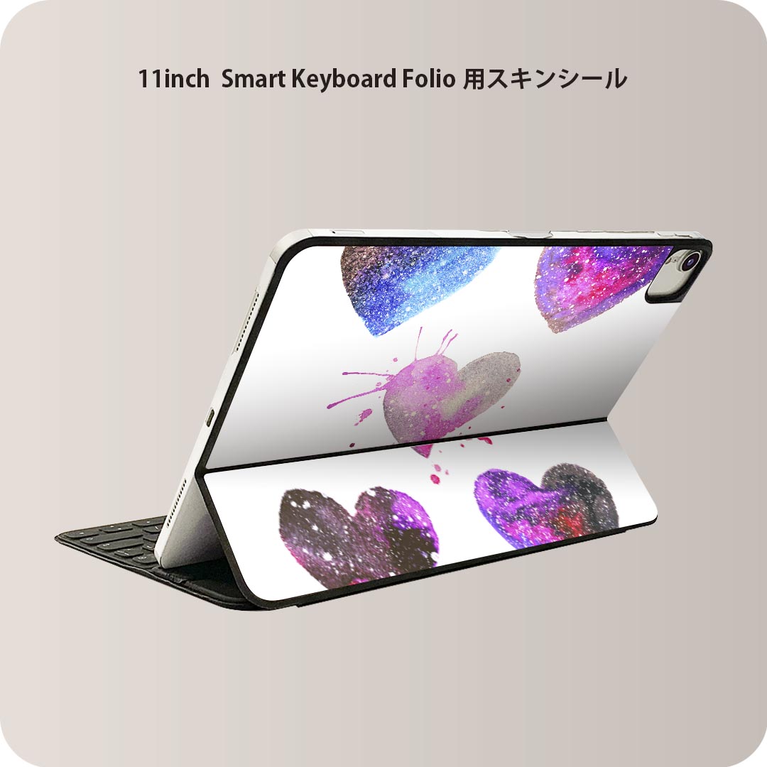 商品特徴・貼るだけでおしゃれに簡単着せ替え、iPad 11inch用 Smart Keyboard Folio 全面デザインスキンシール！・高精細プリントで写真と遜色がない仕上がり！・ちょっとしたすり傷から端末を保護！・「裸で持つ派」の人に...