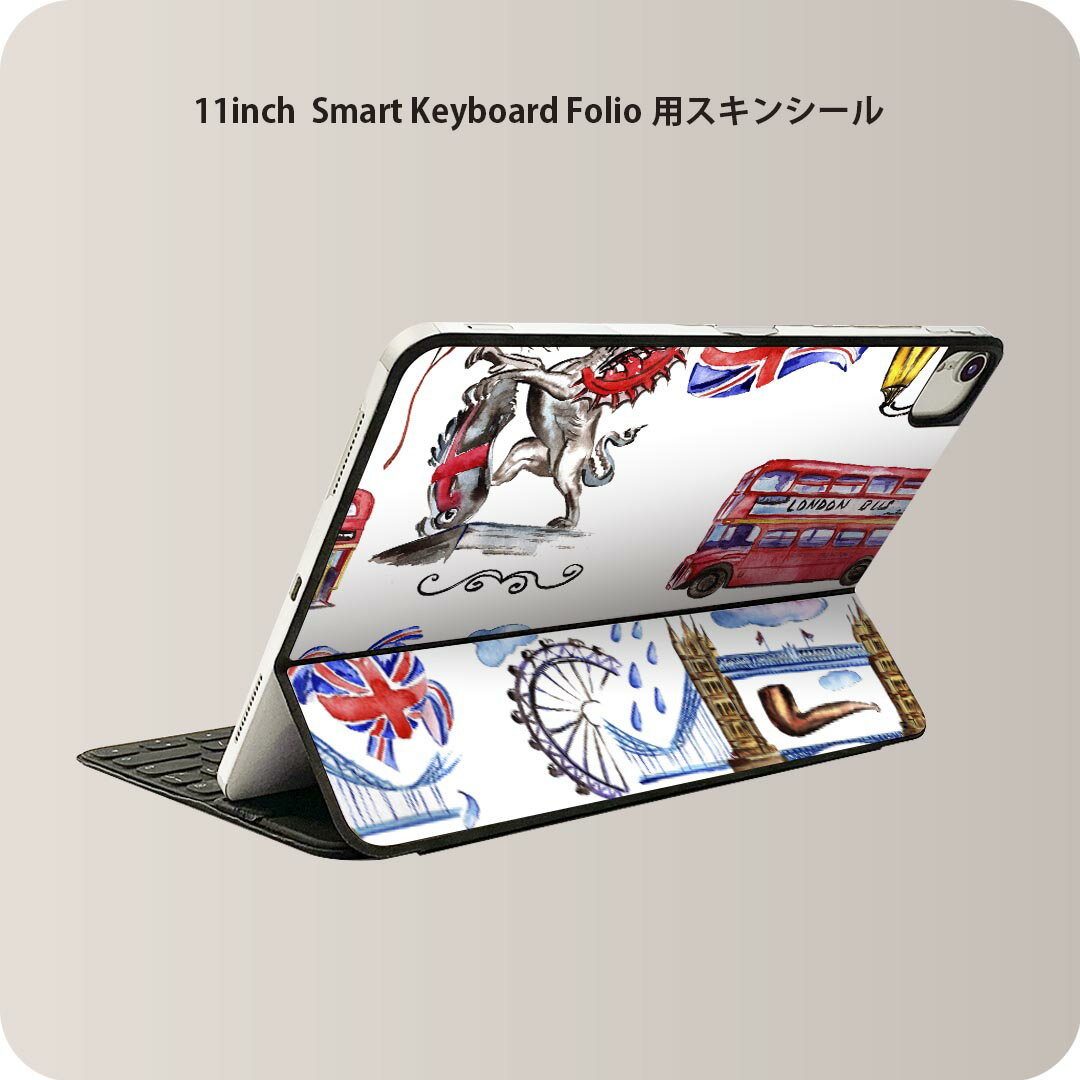 商品特徴・貼るだけでおしゃれに簡単着せ替え、iPad 11inch用 Smart Keyboard Folio 全面デザインスキンシール！・高精細プリントで写真と遜色がない仕上がり！・ちょっとしたすり傷から端末を保護！・「裸で持つ派」の人に...