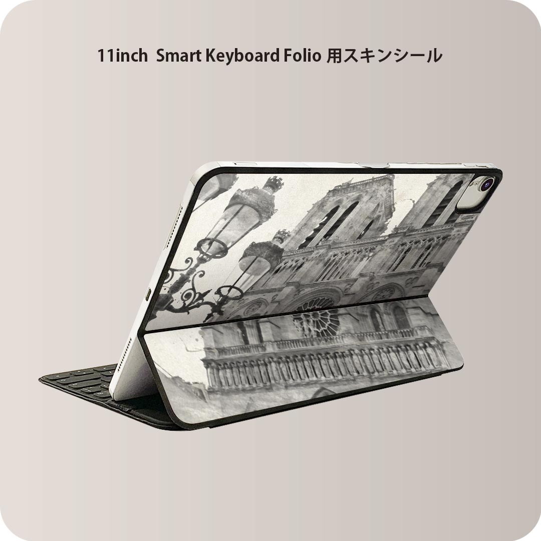 商品特徴・貼るだけでおしゃれに簡単着せ替え、iPad 11inch用 Smart Keyboard Folio 全面デザインスキンシール！・高精細プリントで写真と遜色がない仕上がり！・ちょっとしたすり傷から端末を保護！・「裸で持つ派」の人に...
