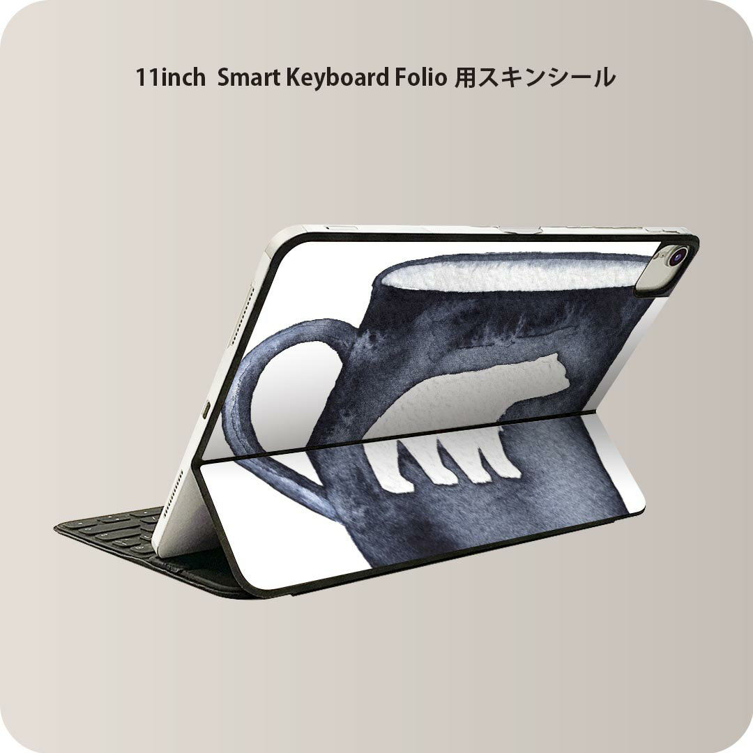 商品特徴・貼るだけでおしゃれに簡単着せ替え、iPad 11inch用 Smart Keyboard Folio 全面デザインスキンシール！・高精細プリントで写真と遜色がない仕上がり！・ちょっとしたすり傷から端末を保護！・「裸で持つ派」の人に...